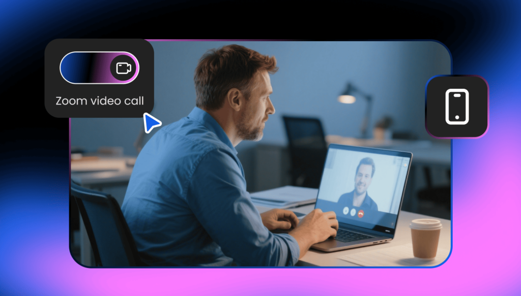How to Make Your Own Zoom Video Backgrounds ｜ Vmake AI